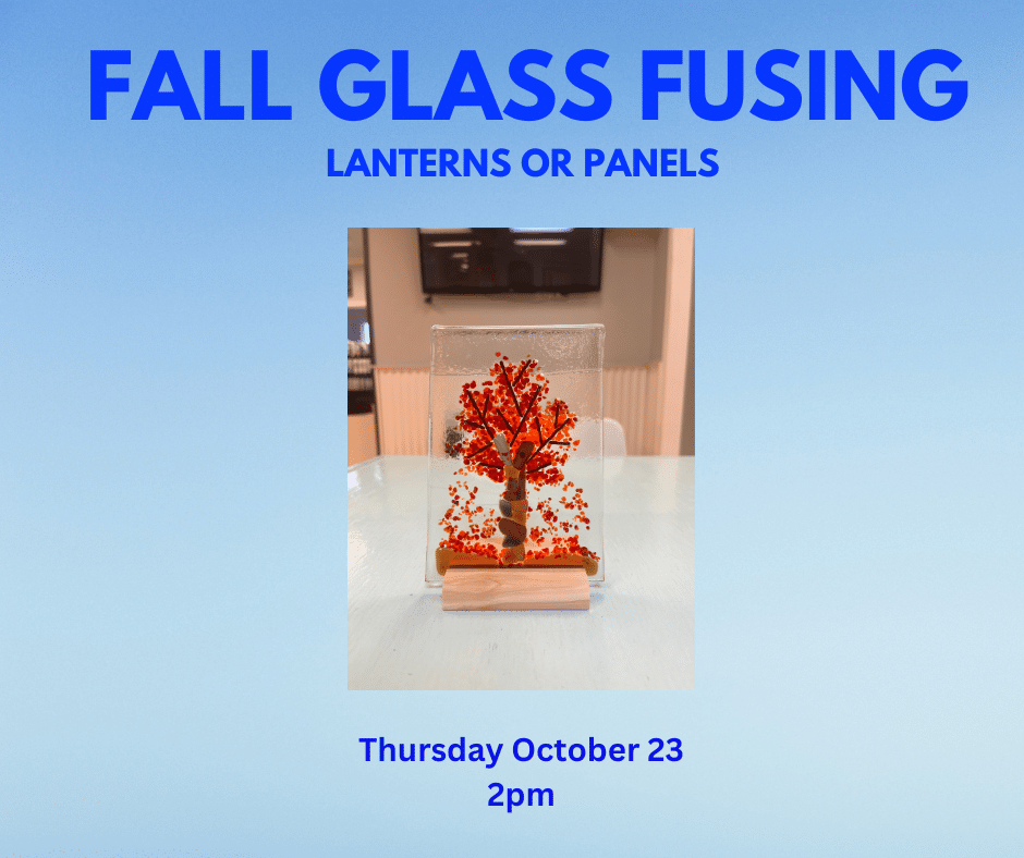 Fall Glass Fusing Class | Patchs Playhouse