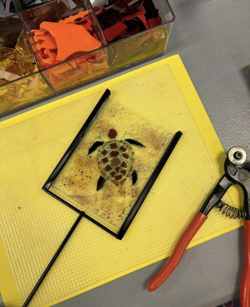 Glass Fusing Garden Stake | Patchs Playhouse